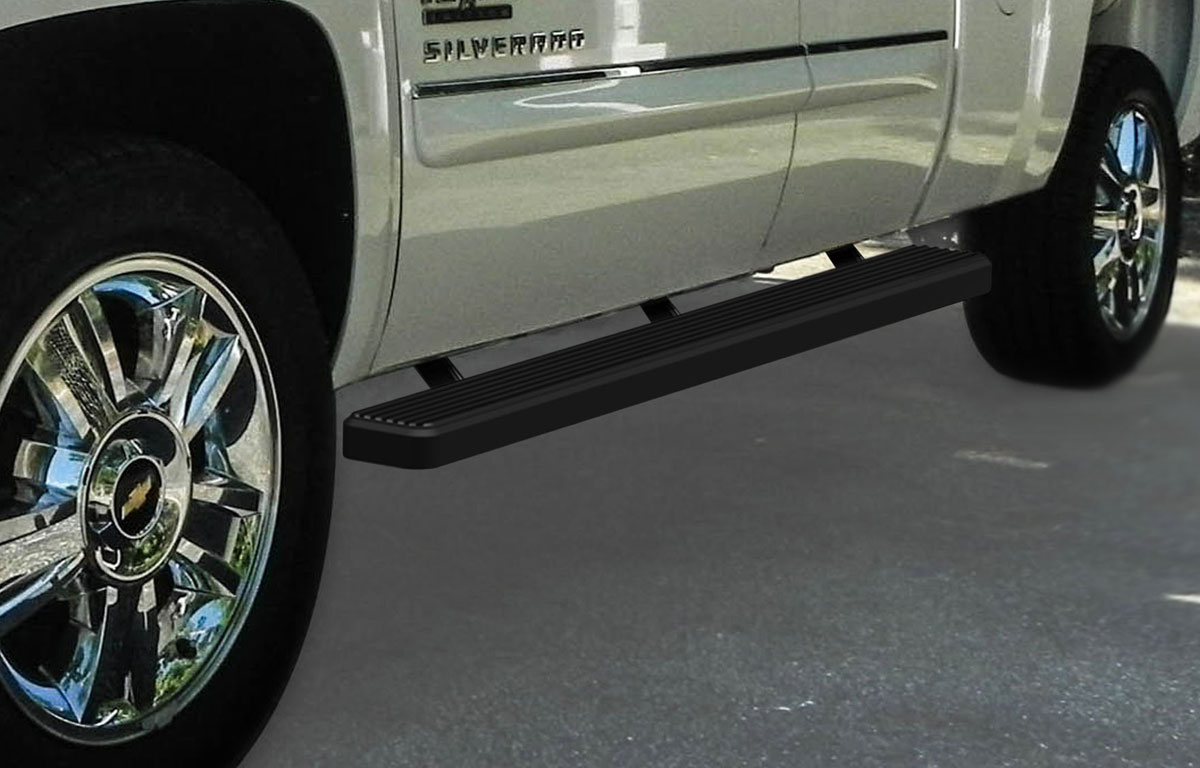 iBoard Running Boards Chevy Silverado 1500 Extended Cab 1999-2013 – iBoard